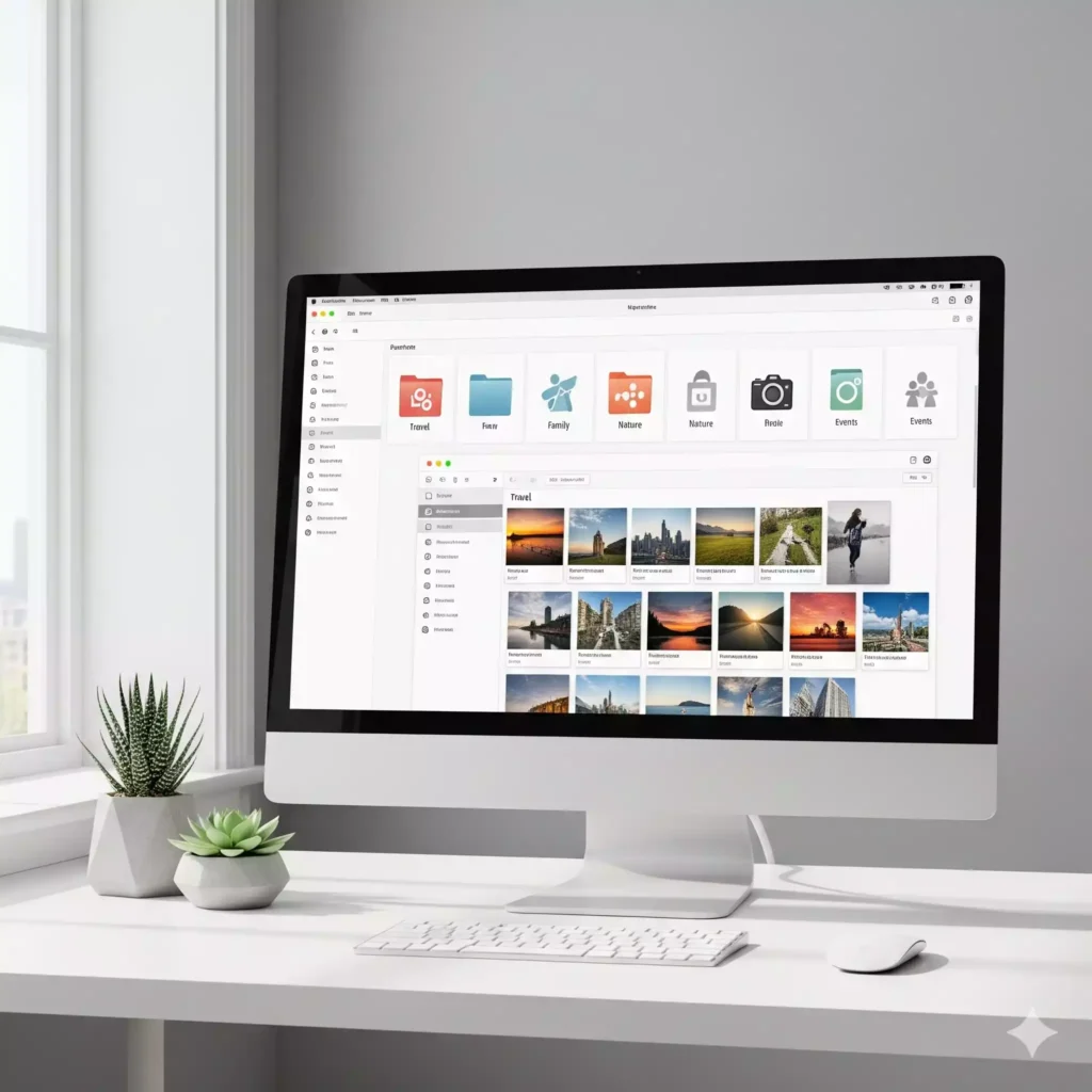 Como Organizar Biblioteca de Fotos Digitais: Guia 2026